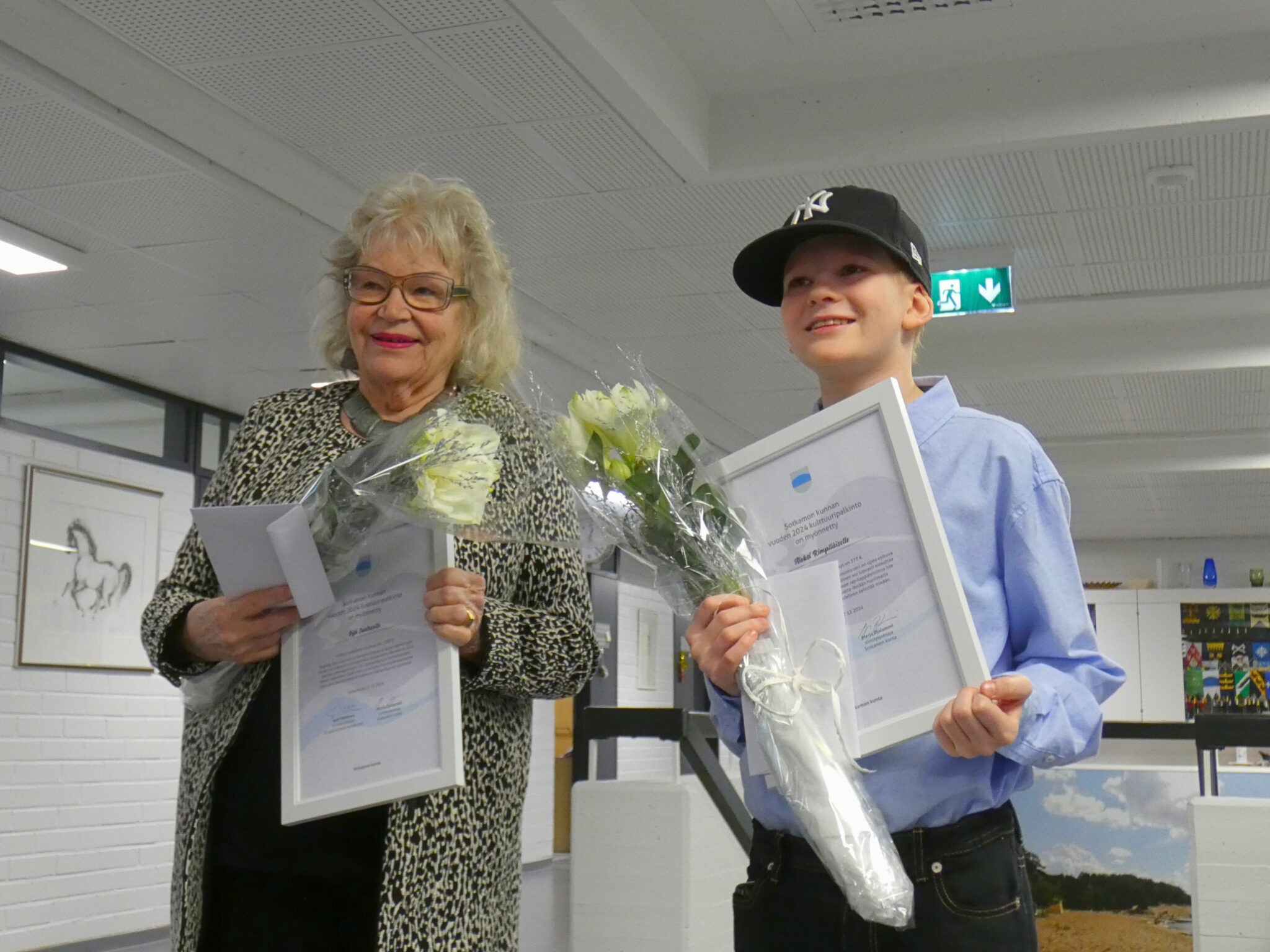 Sotkamon kulttuuripalkinnot 2024 Irja Juntuselle ja Aleksi ...